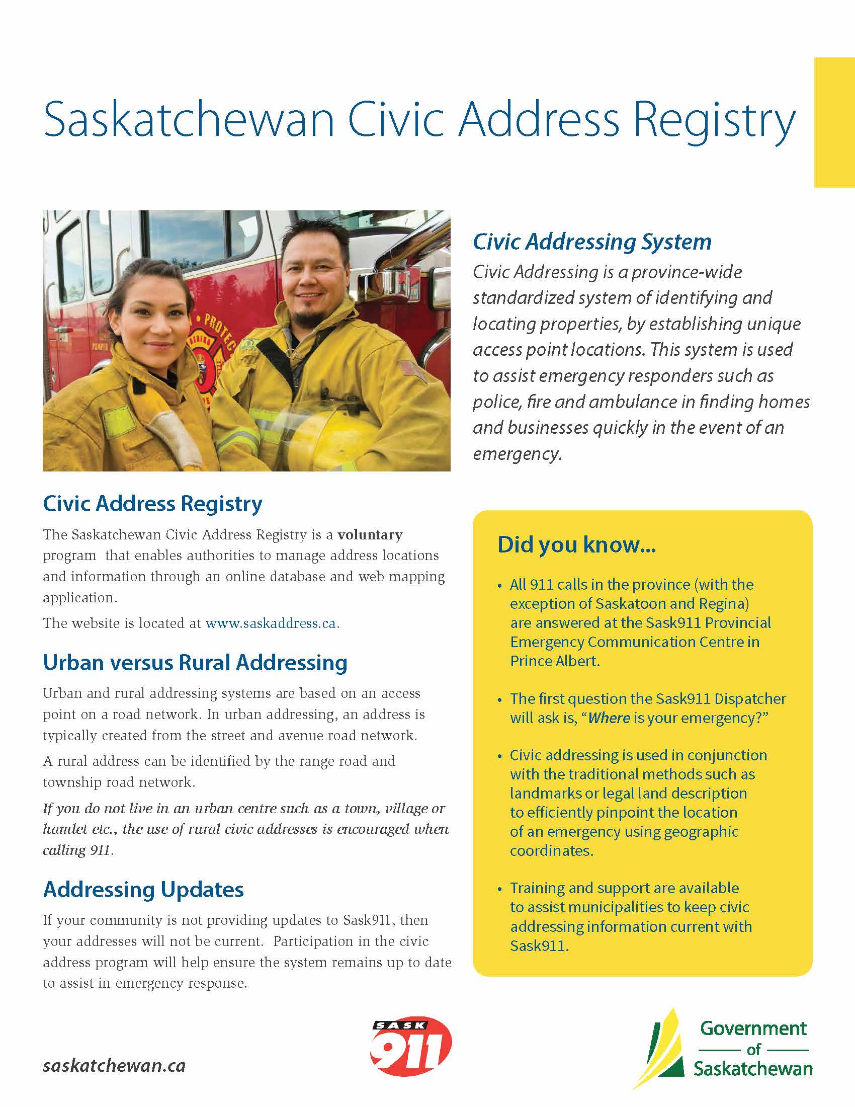 RM of St Andrews No. 287 | Civic Address Registry